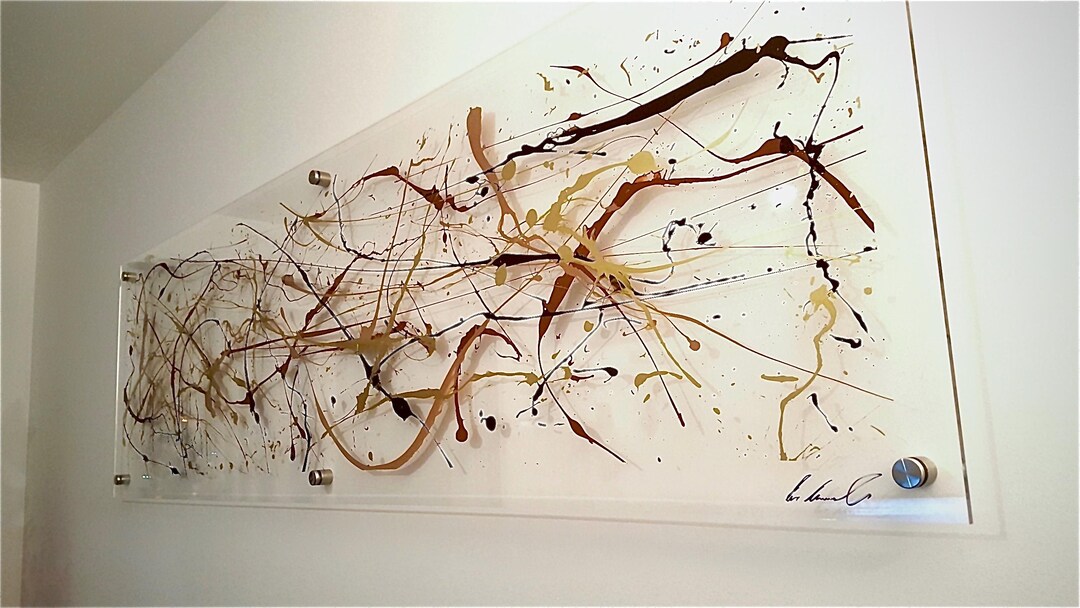 Gold & Brown Original Artwork by Ben Ashford - Etsy UK