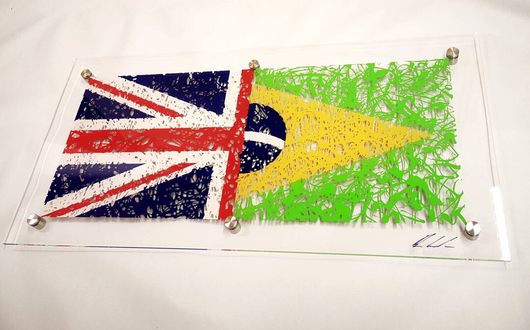 Flag Wall Art customisable Any Flag/flags - Etsy