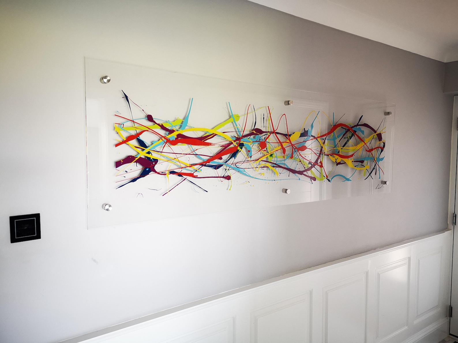 Multi Coloured Large Wall Art - Etsy UK