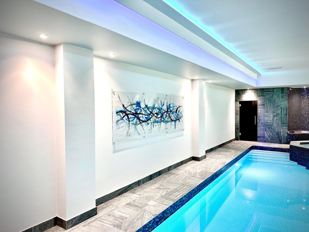 Swimming Pool Original Artwork by Ben Ashford - Etsy