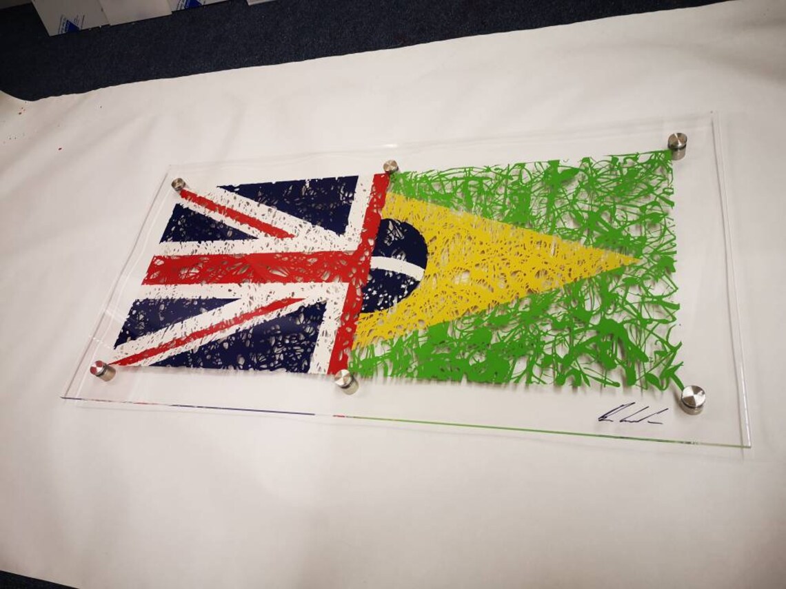 Flag Wall Art customisable Any Flag/flags - Etsy