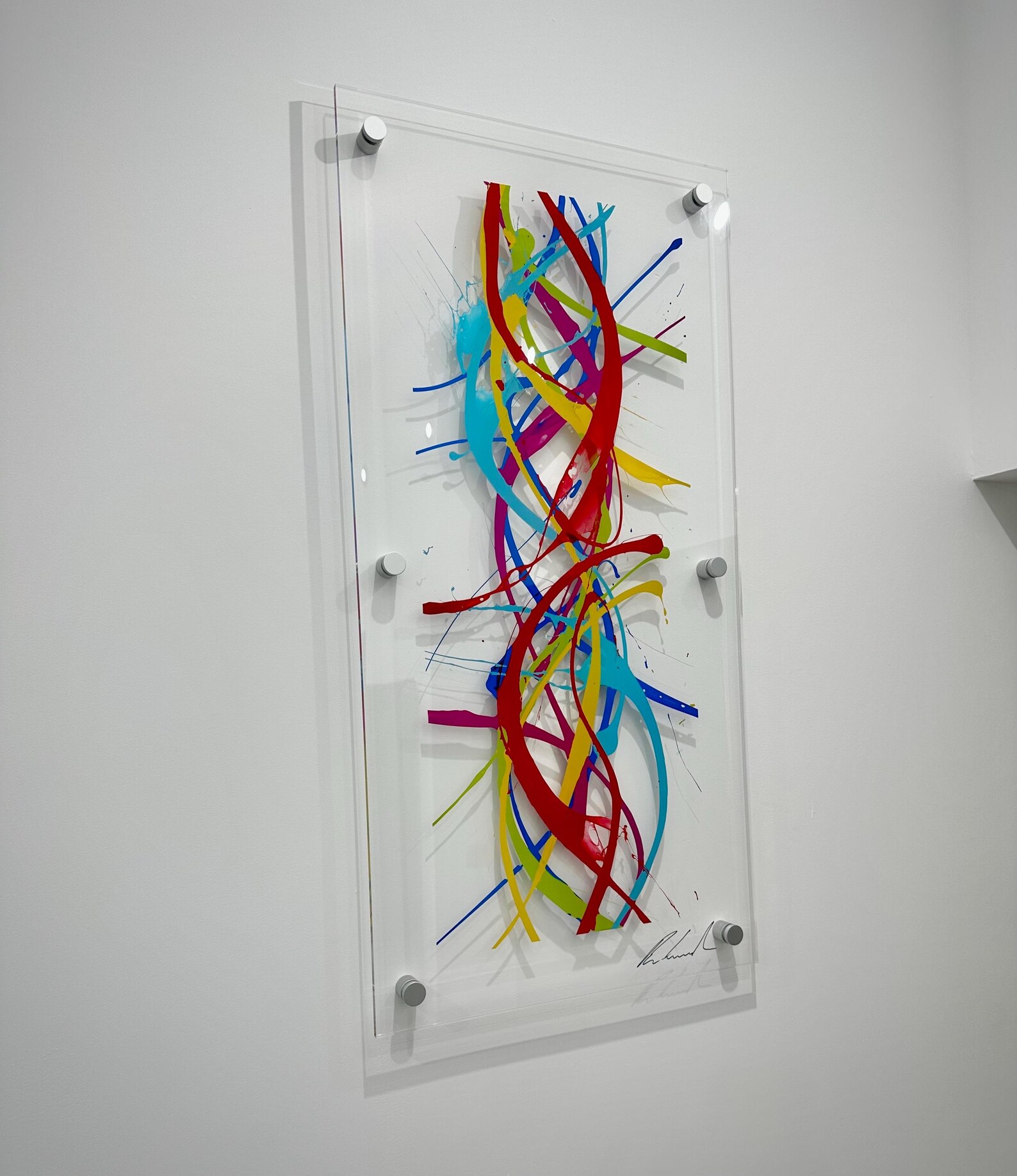 Vertical Multicoloured Original Artwork by Ben Ashford - Etsy