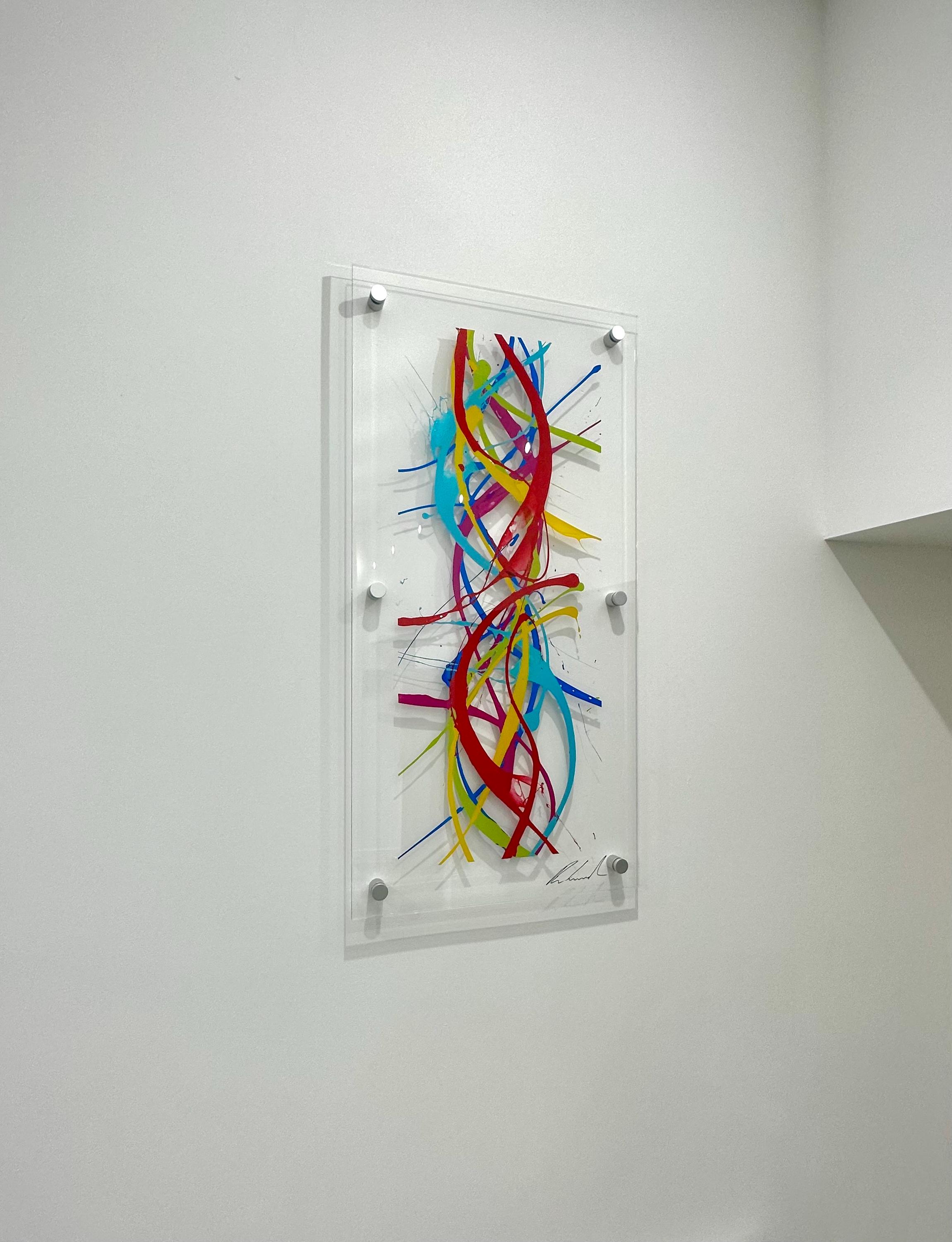 Vertical Multicoloured Original Artwork by Ben Ashford - Etsy
