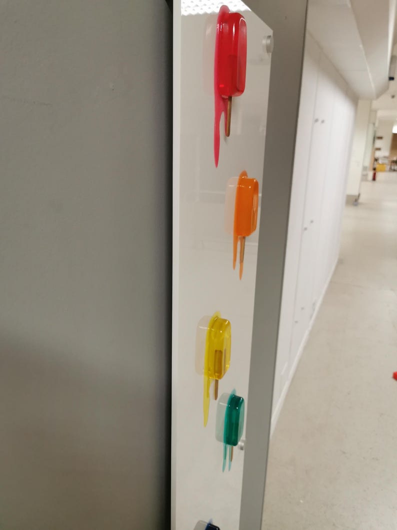 Popsicle / Ice Lolly Melting Resin Vertical Original Artwork by Ben ...