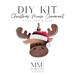 Christmas Moose Ornament DIY Kit – Paint, Pop & Glue Holiday Craft ...