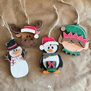 Christmas Moose Ornament DIY Kit – Paint, Pop & Glue Holiday Craft ...