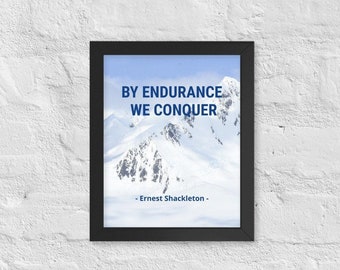 Ernest Shackleton Poster - Etsy
