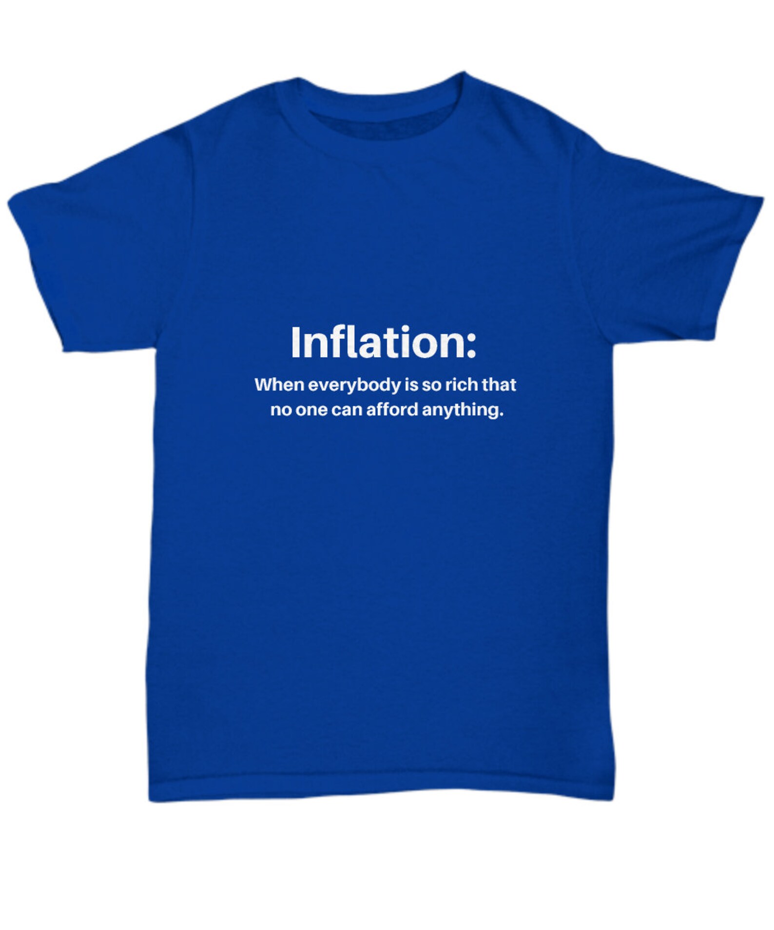 Inflation Shirt Inflation Definition Funny Inflation Tshirt - Etsy
