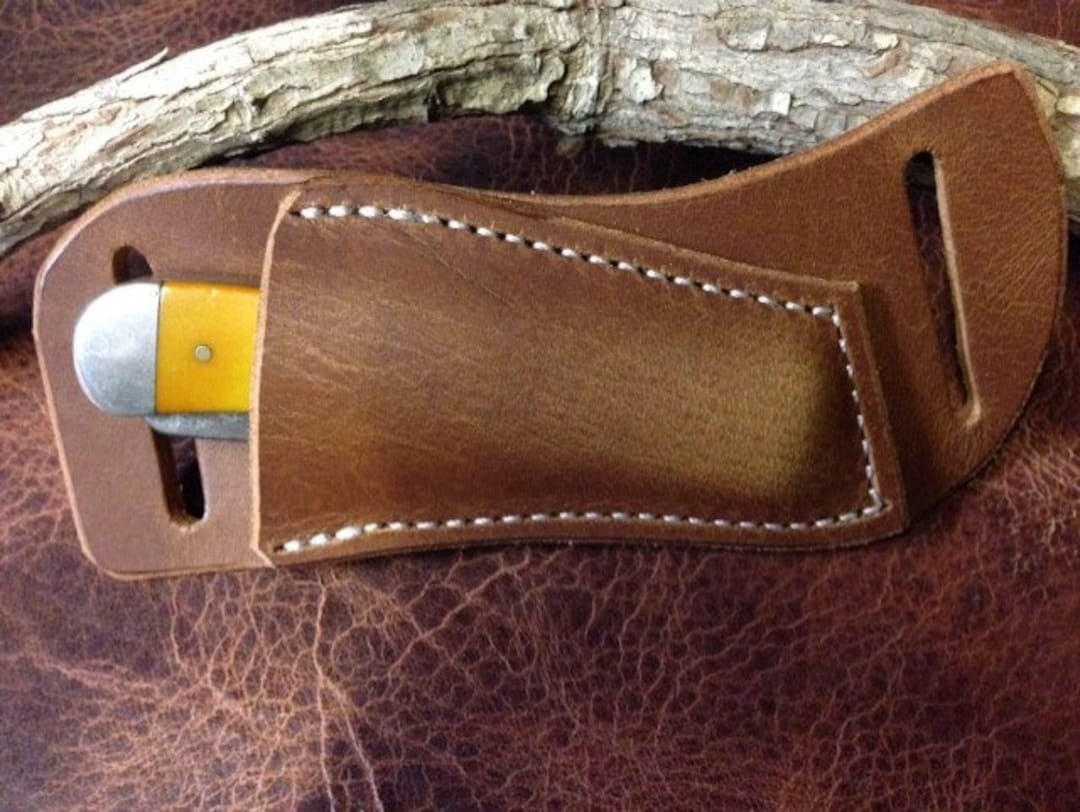 Golden Brown Buffalo Crossdraw for the Trapper Style Knives - Etsy