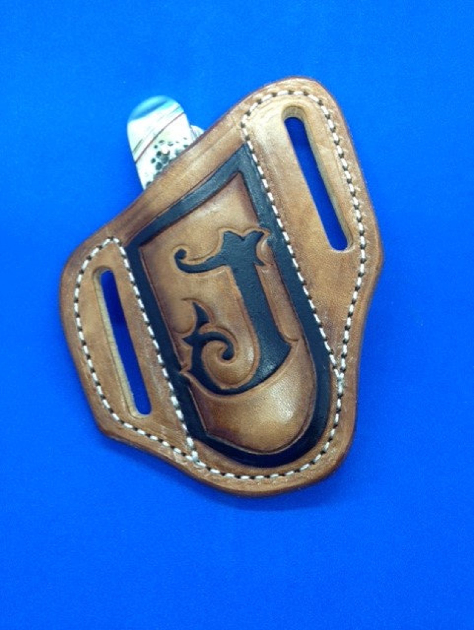 Our 1 Seller Quality Hand Tooled Monogrammed Trapper Style - Etsy