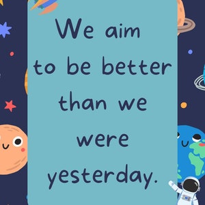 Growth Mindset Space Posters DIGITAL FILE ONLY - Etsy