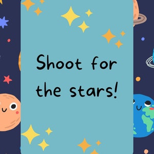 Growth Mindset Space Posters DIGITAL FILE ONLY - Etsy