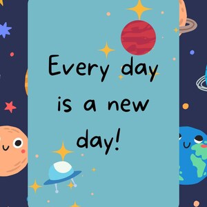 Growth Mindset Space Posters DIGITAL FILE ONLY - Etsy