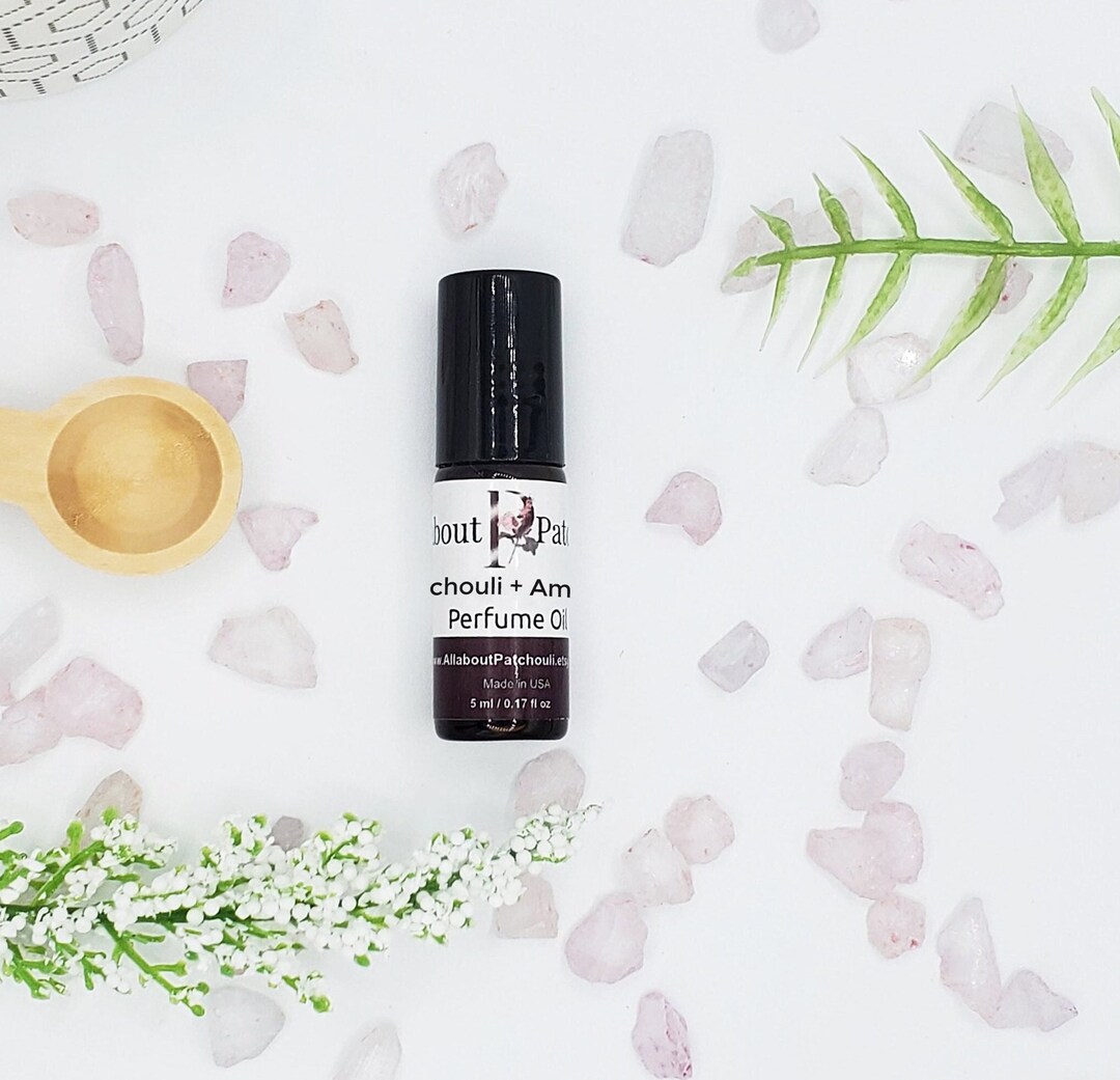 Patchouli + Amber Roll on Perfume Oil, Hippie Gift, Aromatherapy, All About Patchouli, Patchouli ...