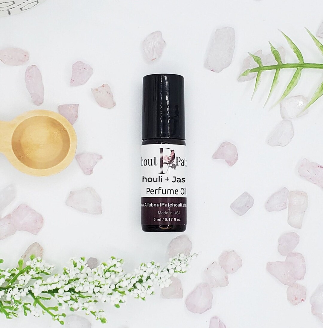 Patchouli + Jasmine Roll on Perfume Oil, Hippie Gift, Aromatherapy, All About Patchouli ...