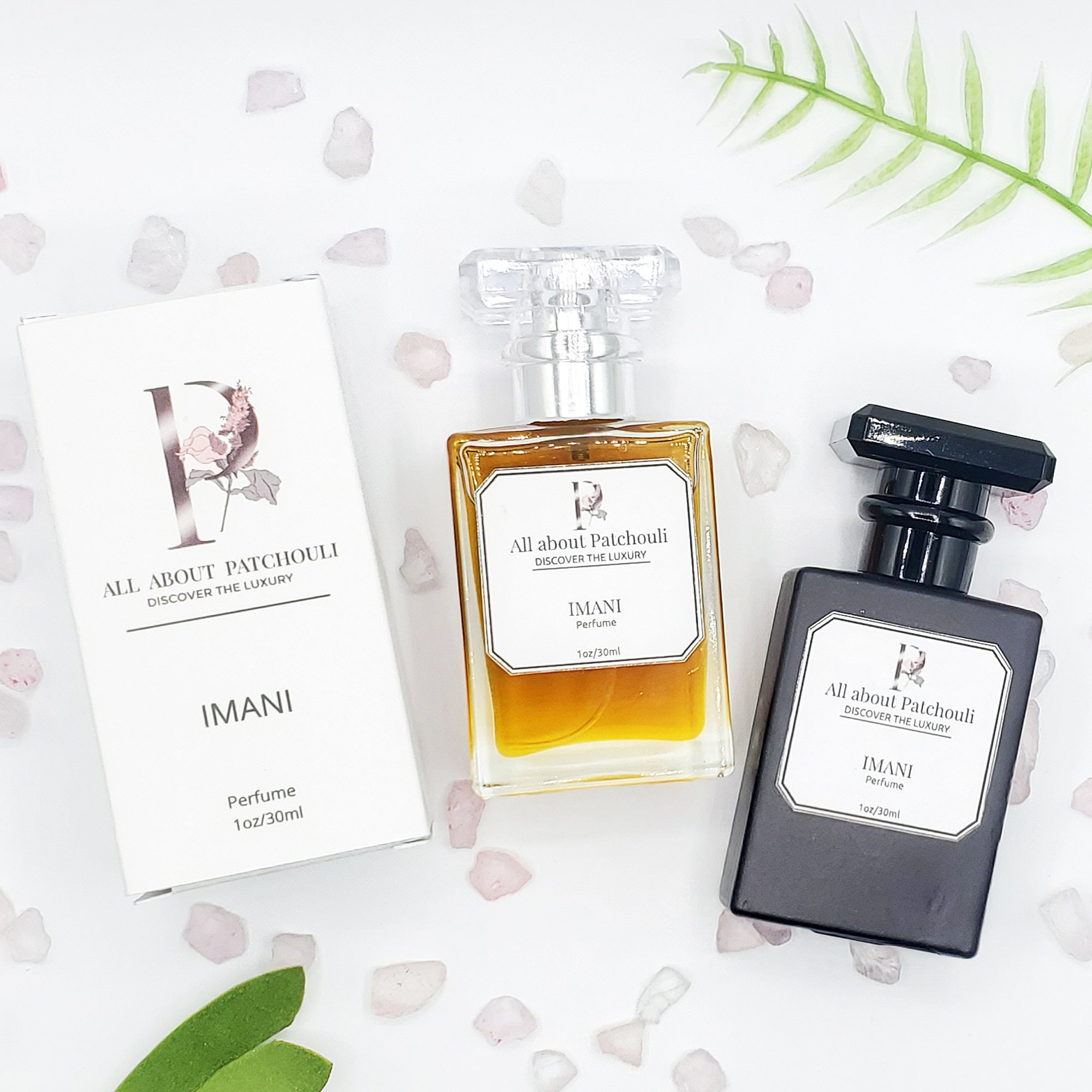 IMANI Patchouli + Sandalwood Perfume Spray, Luxurious Perfume Spray ...