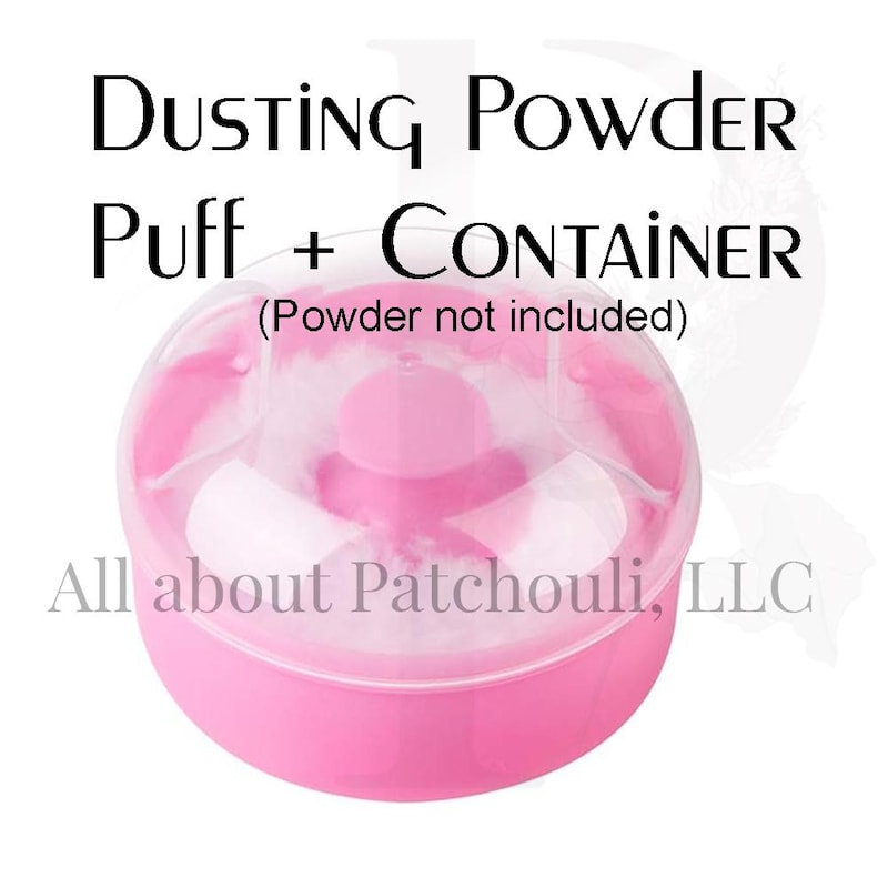 Dusting Powder Containers and Puffs - Etsy