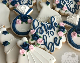 Bridal shower cookie | Etsy