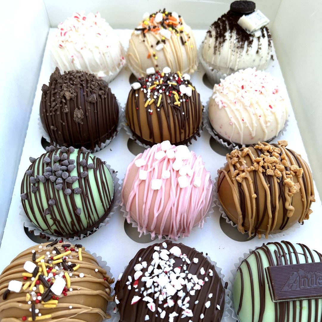 12 Days of Christmas Advent Calendar Gourmet Hot Cocoa Bombs, Advent ...