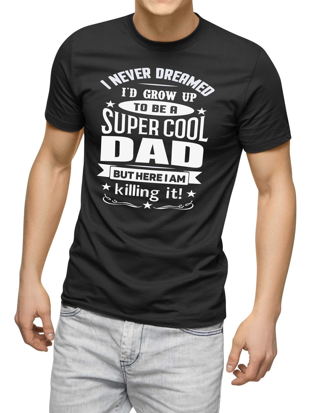 Super Cool Dad T-shirt, Father's Day Gift - Etsy