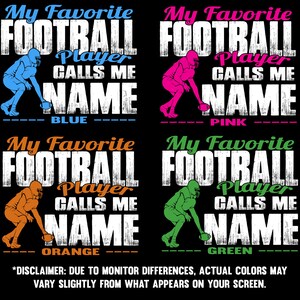 Football Uncle Shirt My Favorite Football Player Calls Me | Etsy