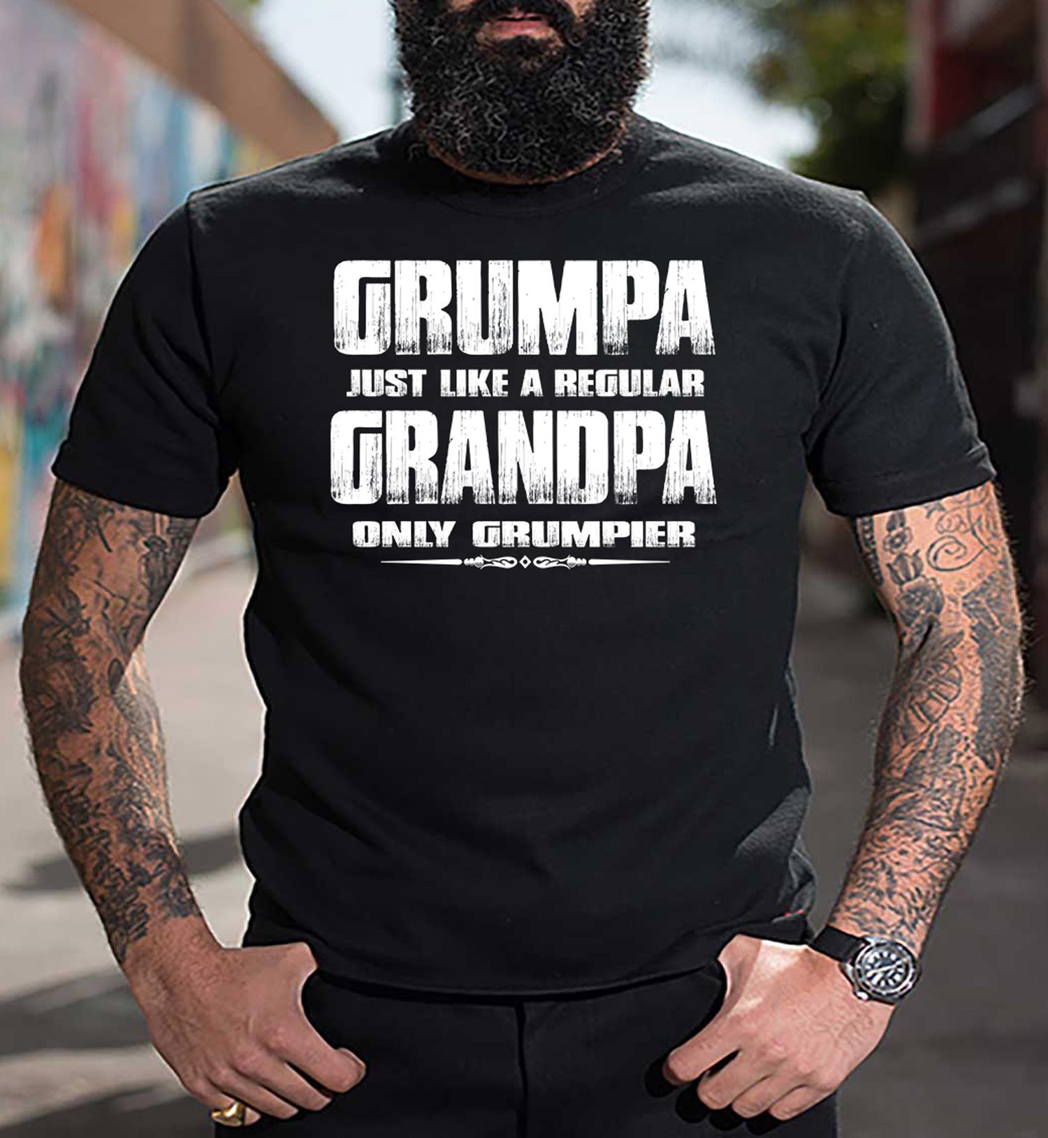 Funny Grandpa Shirt Grumpa Funny Grandpa Shirts Grandpa | Etsy