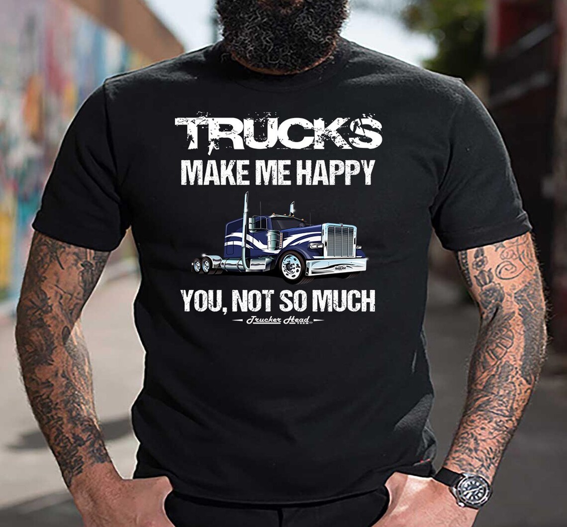 Trucker Gift for Trucker Trucker Shirt Truck Driver - Etsy
