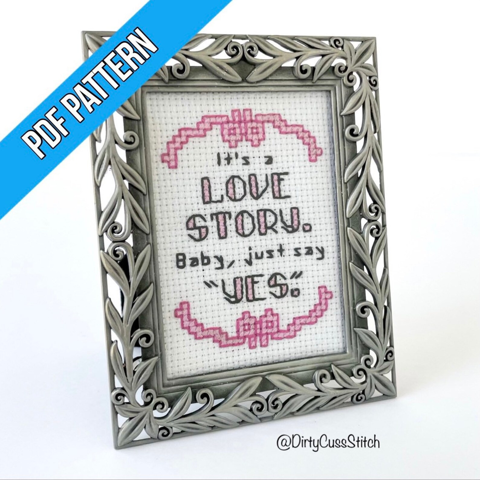 Taylor Swift GROUP ONE mini cross stitch lyric pattern set PDF | Etsy
