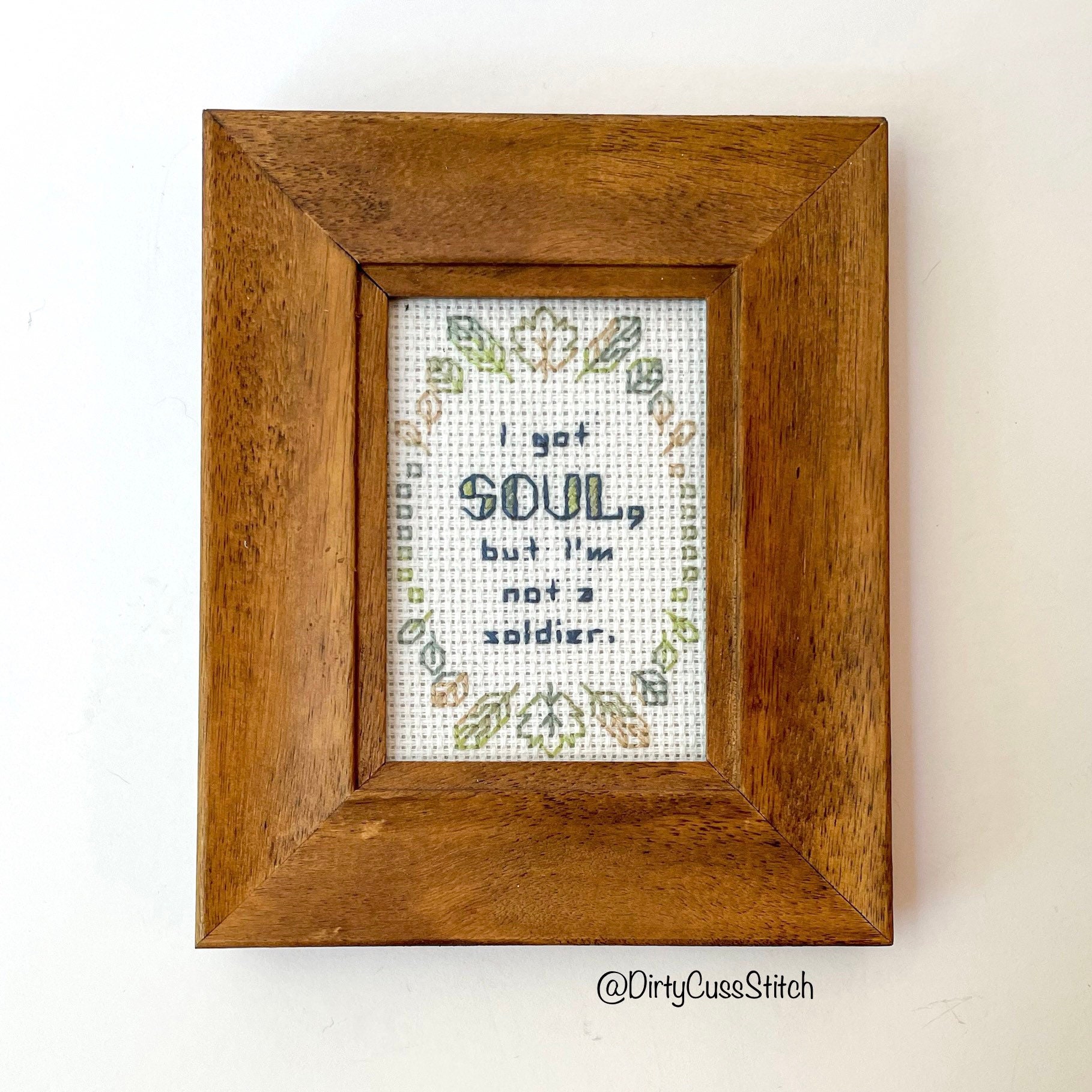 The Killers lyric inspired mini cross stitch PDF pattern set | Etsy