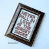 Punch a Nazi Cross Stitch PDF Pattern - Etsy