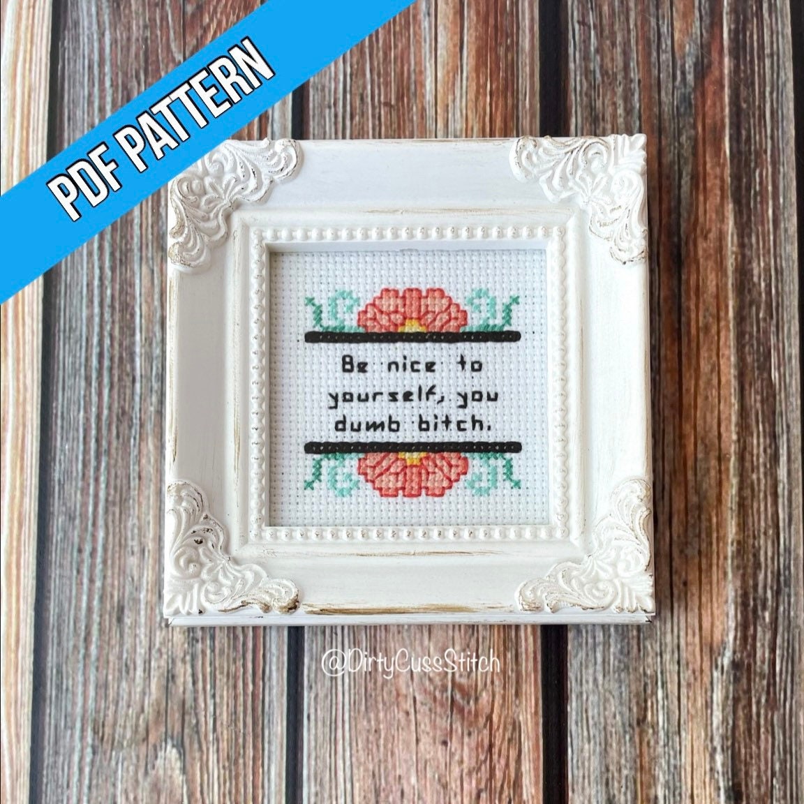 Sassy Stitches GROUP TWO Mini Cross Stitch PDF Pattern Set - Etsy