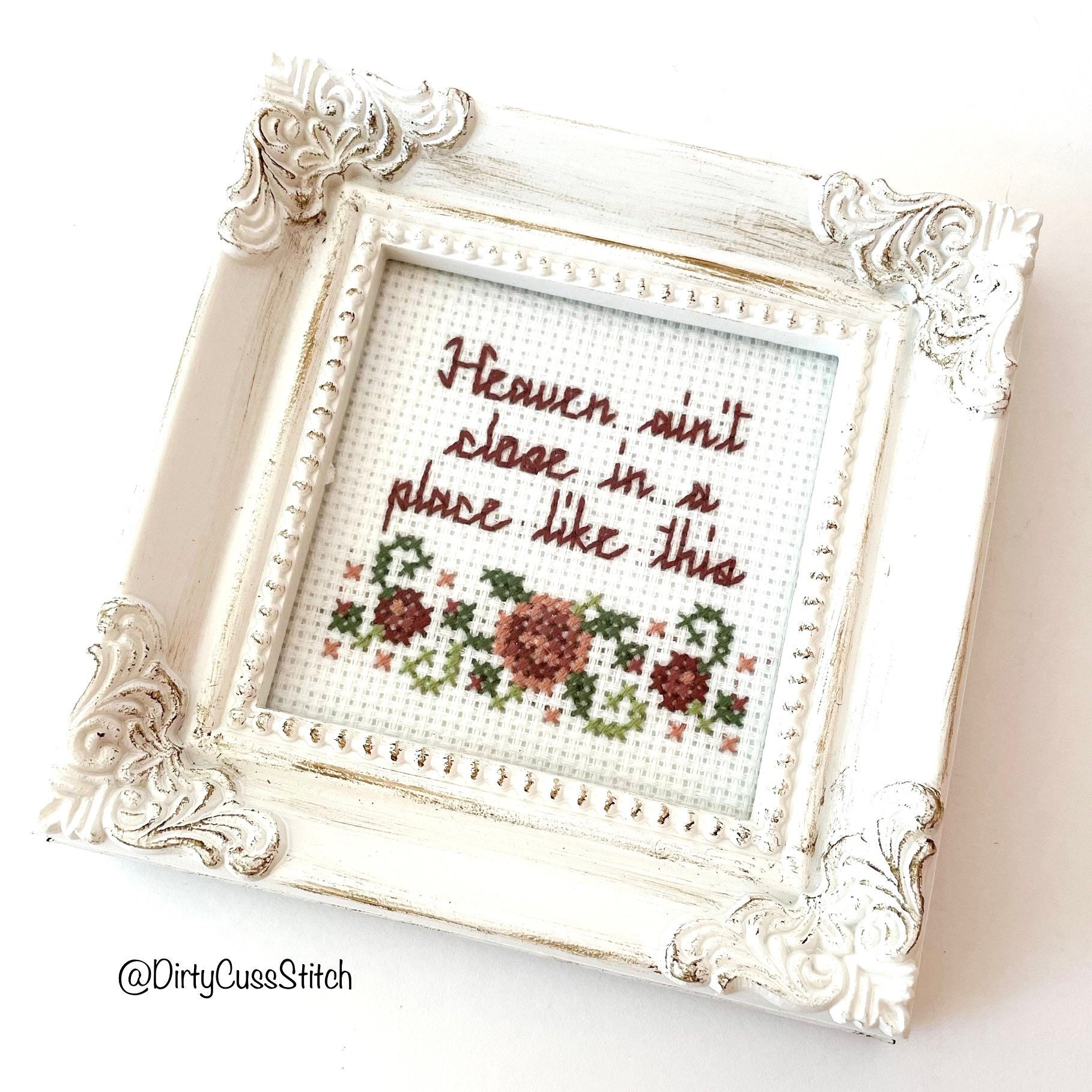 The Killers Lyric Inspired Mini Cross Stitch PDF Pattern Set - Etsy