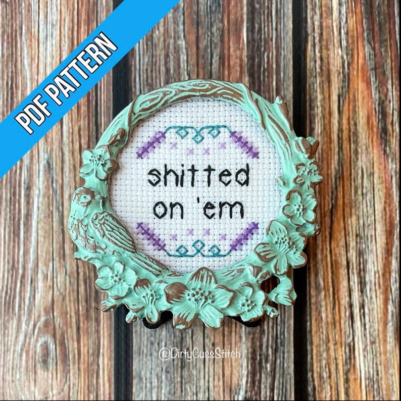 Ladies Who Rap Mini Cross Stitch Pattern PDF Set | Etsy