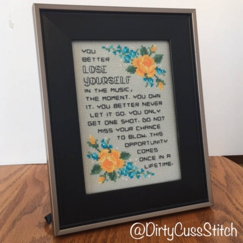 Lose Yourself PDF Pattern Instant Download | Etsy