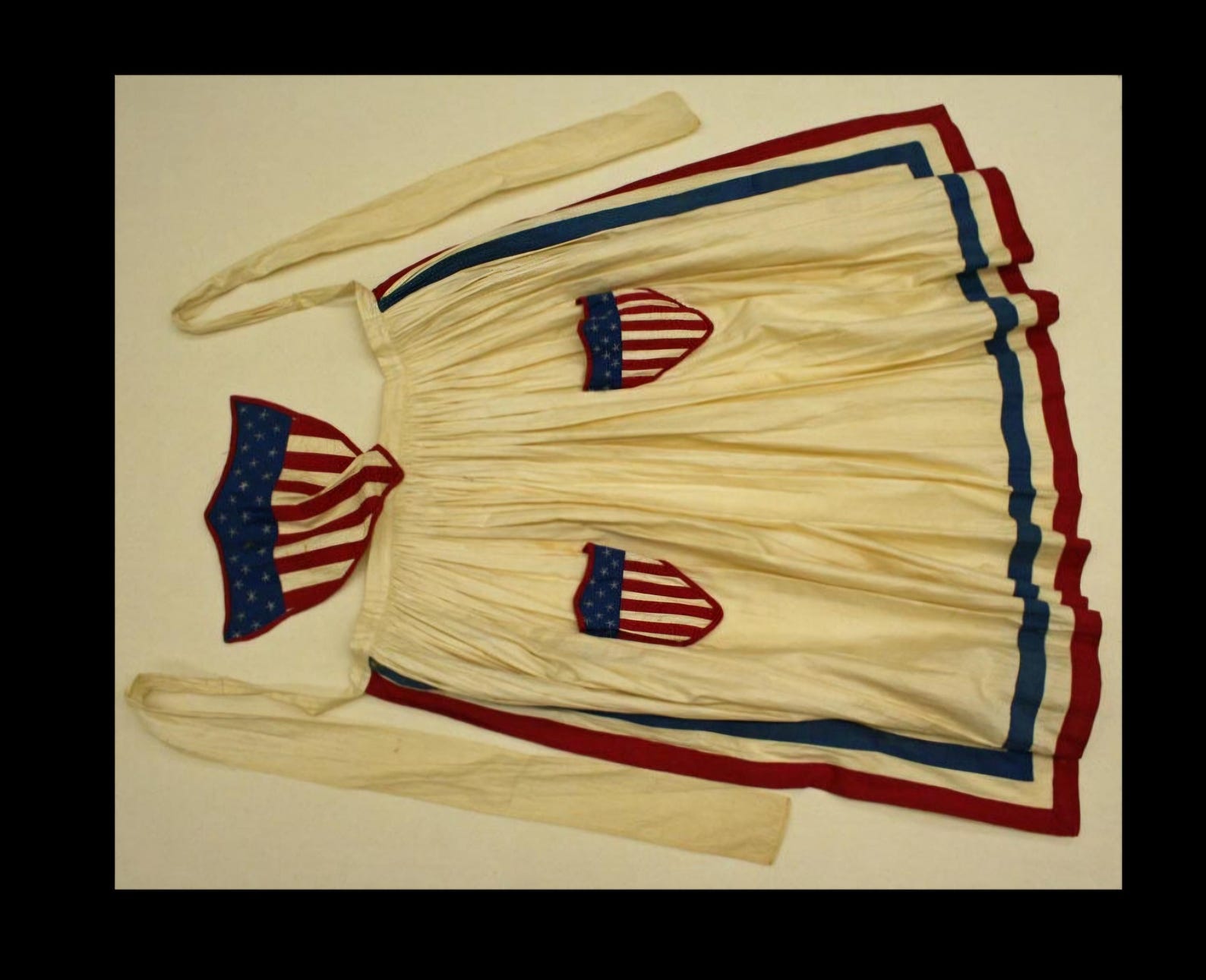 Apron Patriotic 1860s Costume Attire Accessory Mid 19th Century ...