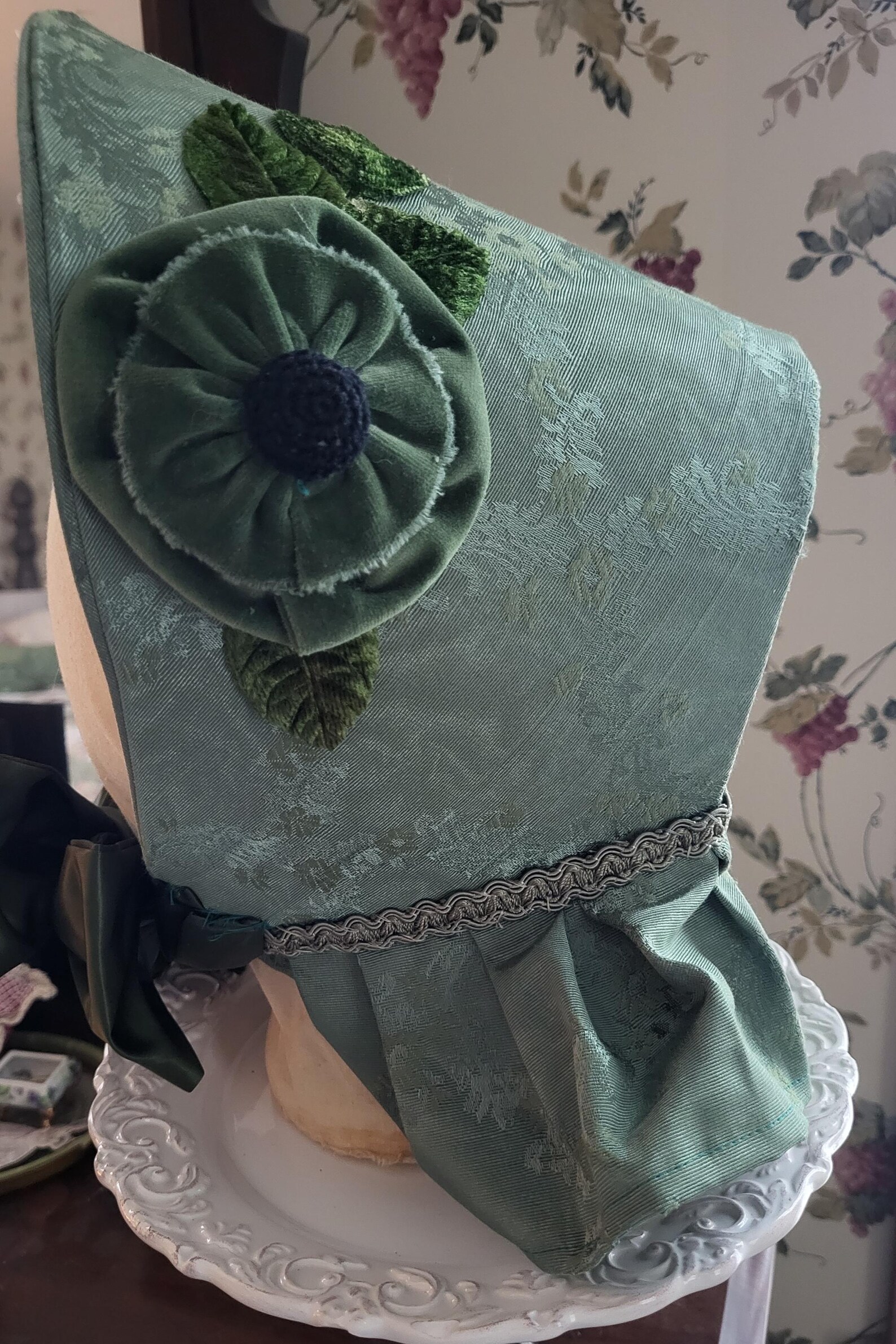 Bonnet Civil War 1850s 1860s Victorian Headwear - Etsy