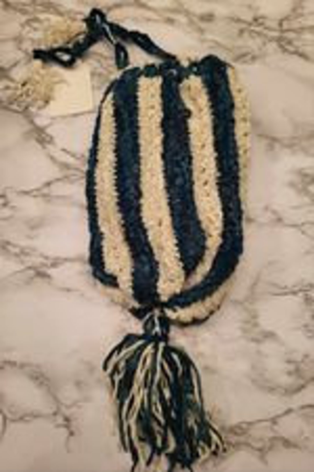 Victorian Attire Civil War Accessory Handmade Knit Purse Reticule New ...