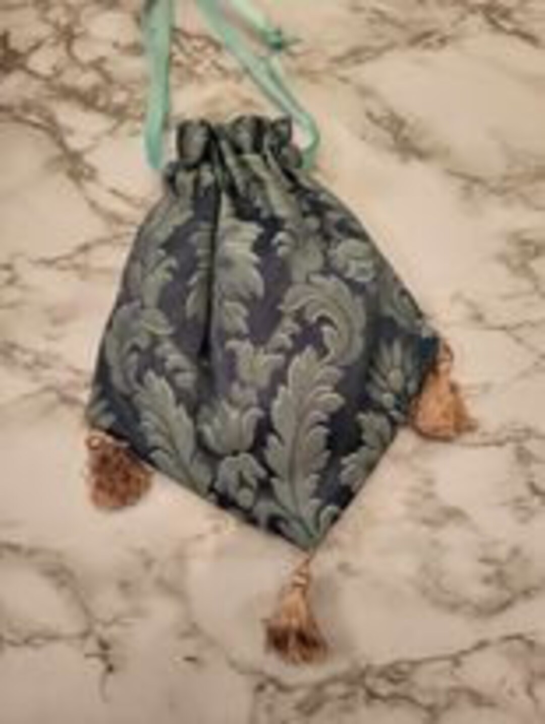 Victorian Attire Civil War Accessory Handmade Basic Simple Purse ...