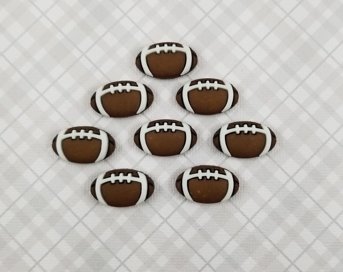 SUPER STRONG Decorative Football Magnets, Set of 8, Neodymium Magnets ...