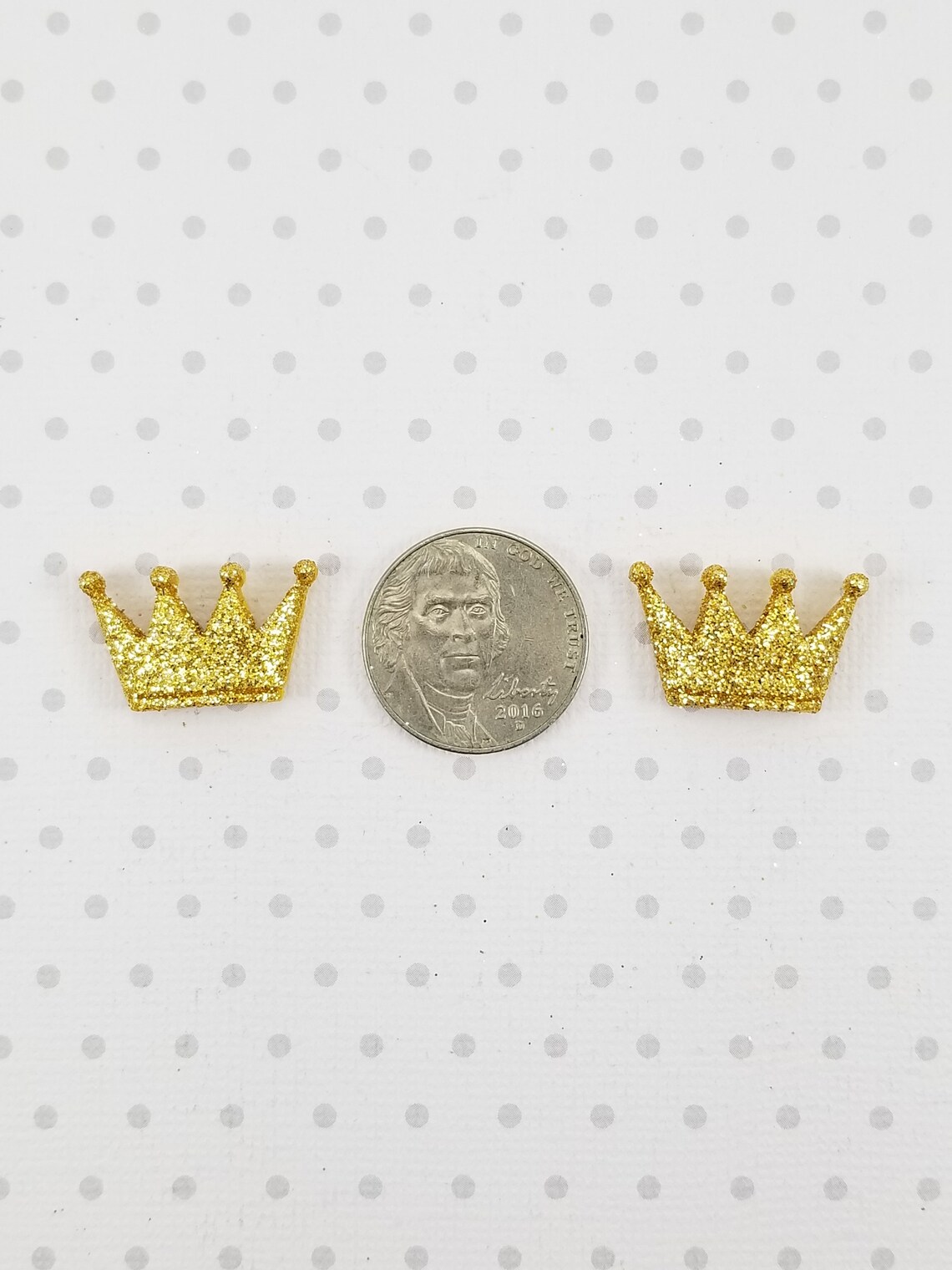 SUPER STRONG Gold Glitter Crown Decorative Magnets Set of 6 - Etsy
