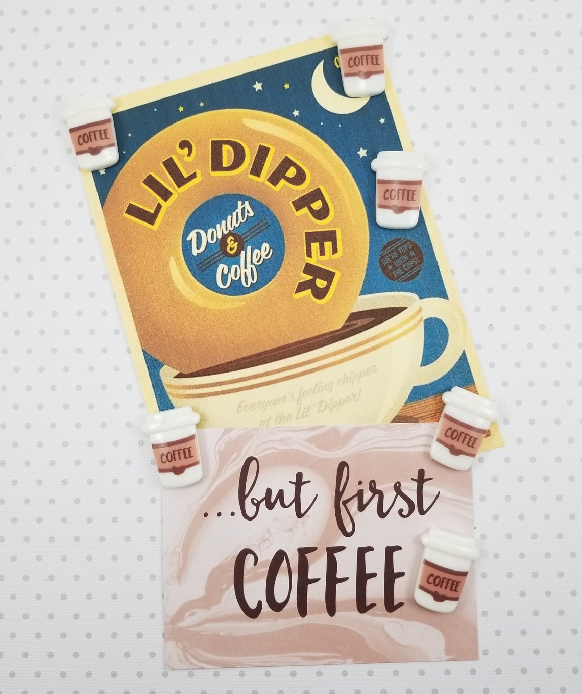 SUPER STRONG Coffee Cup Decorative Magnets Set of 6 Coffee - Etsy