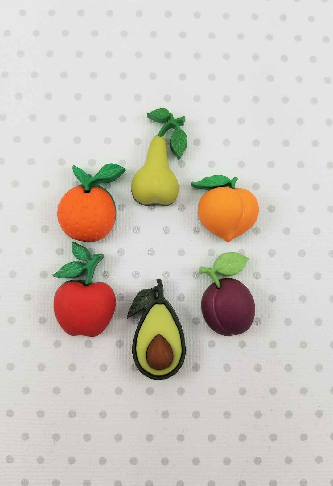 SUPER STRONG! Fresh Fruit Magnets, Set of 6, Eat Your Fruits, Farm ...