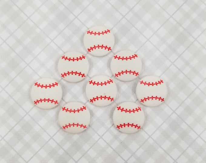 SUPER STRONG! Decorative Baseball Magnets, Set of 8, Neodymium Magnets ...