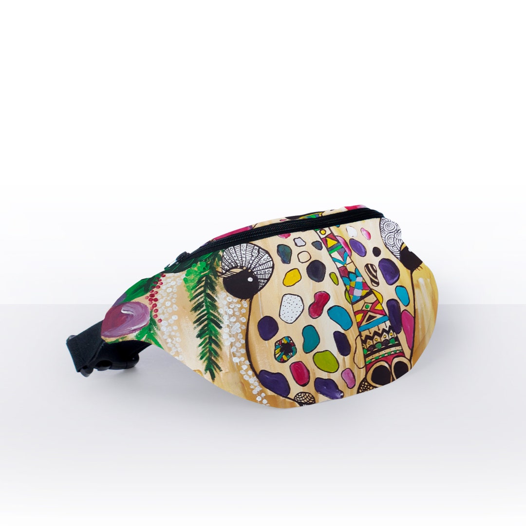 Boho Fanny Pack / Canvas Hip Bag / Gift for Women - Etsy