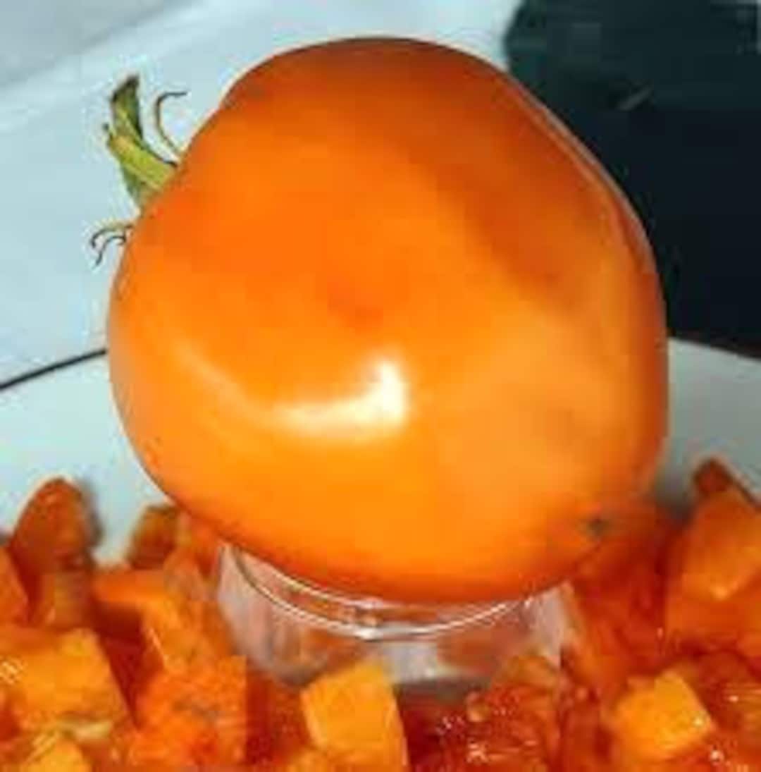 Heirloomsupplysuccess Orange Ox Heart Oxheart Tomato Seeds - Etsy