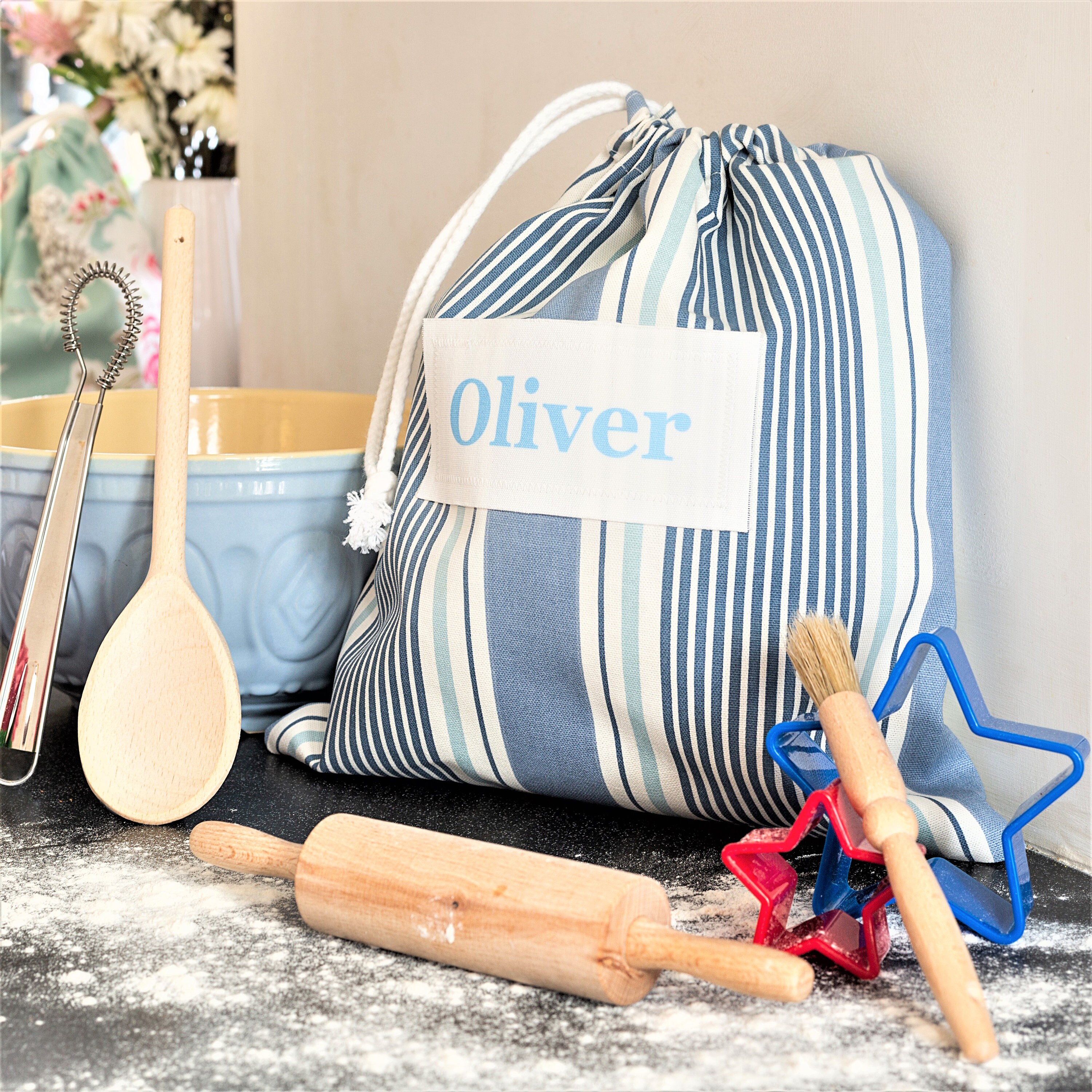 Personlised Boys Baking Set - Etsy UK