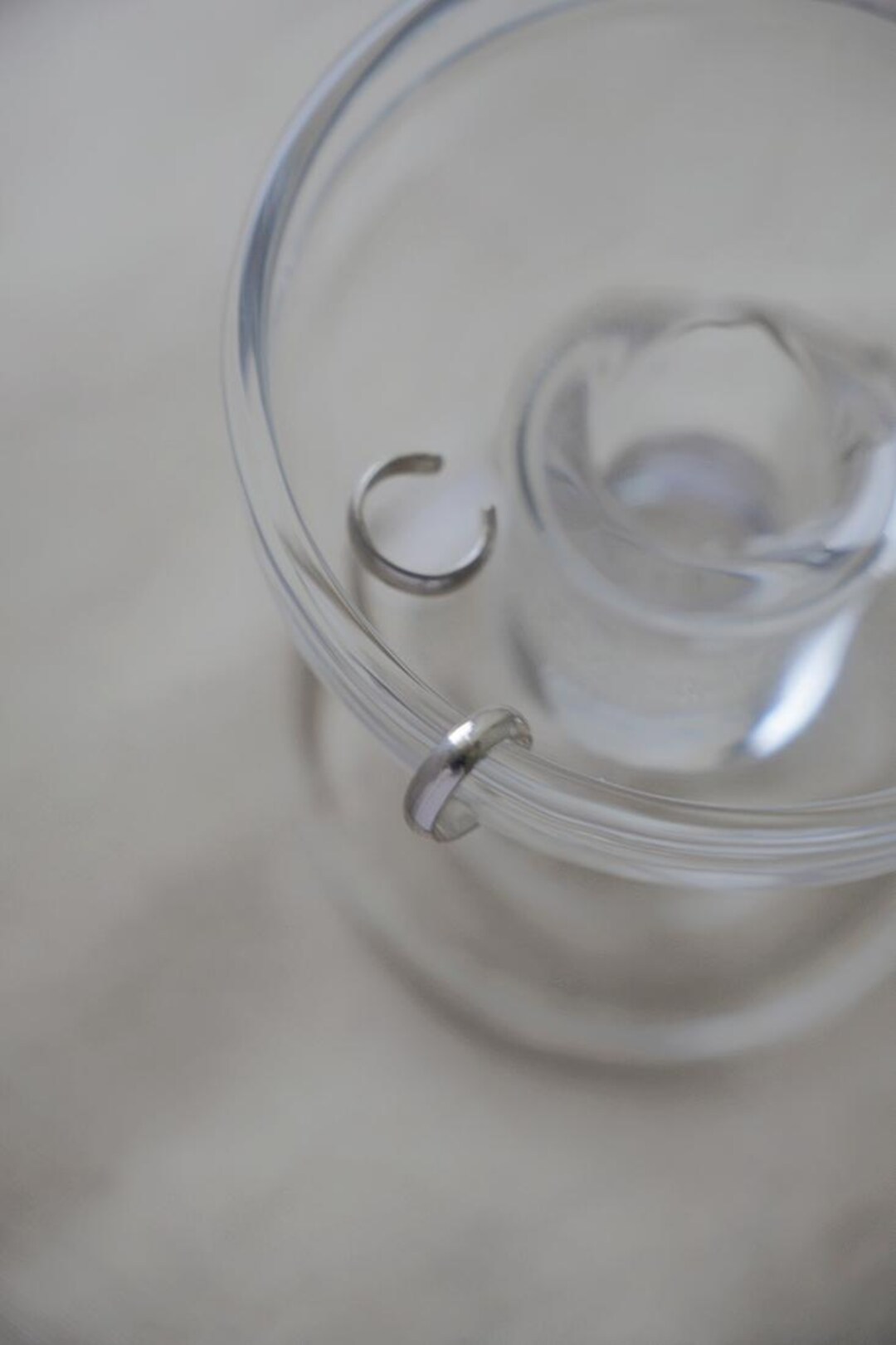 Thick Semicircle Ear Cuff, Fake Conch, Minimalist, Hammer, Fake Cartilage, Hugging Hoop, 925 ...