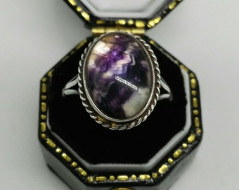 Blue John Ring - Etsy