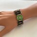 Siam Bracelet Vintage Colour Sterling Silver Enamel Niello Panel Thai ...