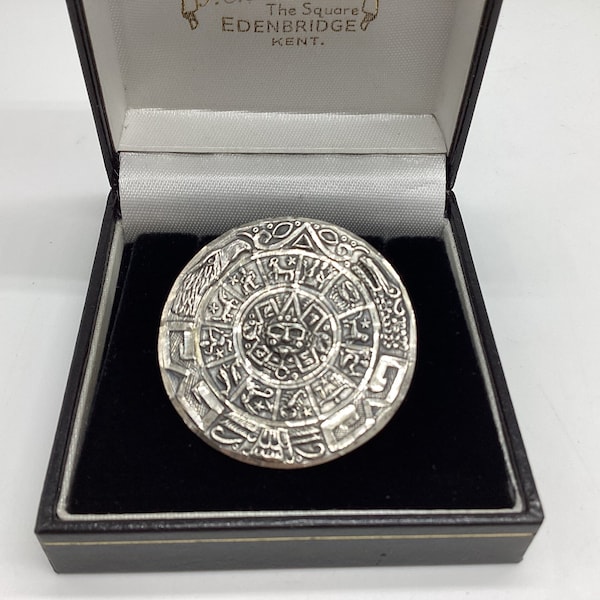 Aztec Brooch - Etsy UK